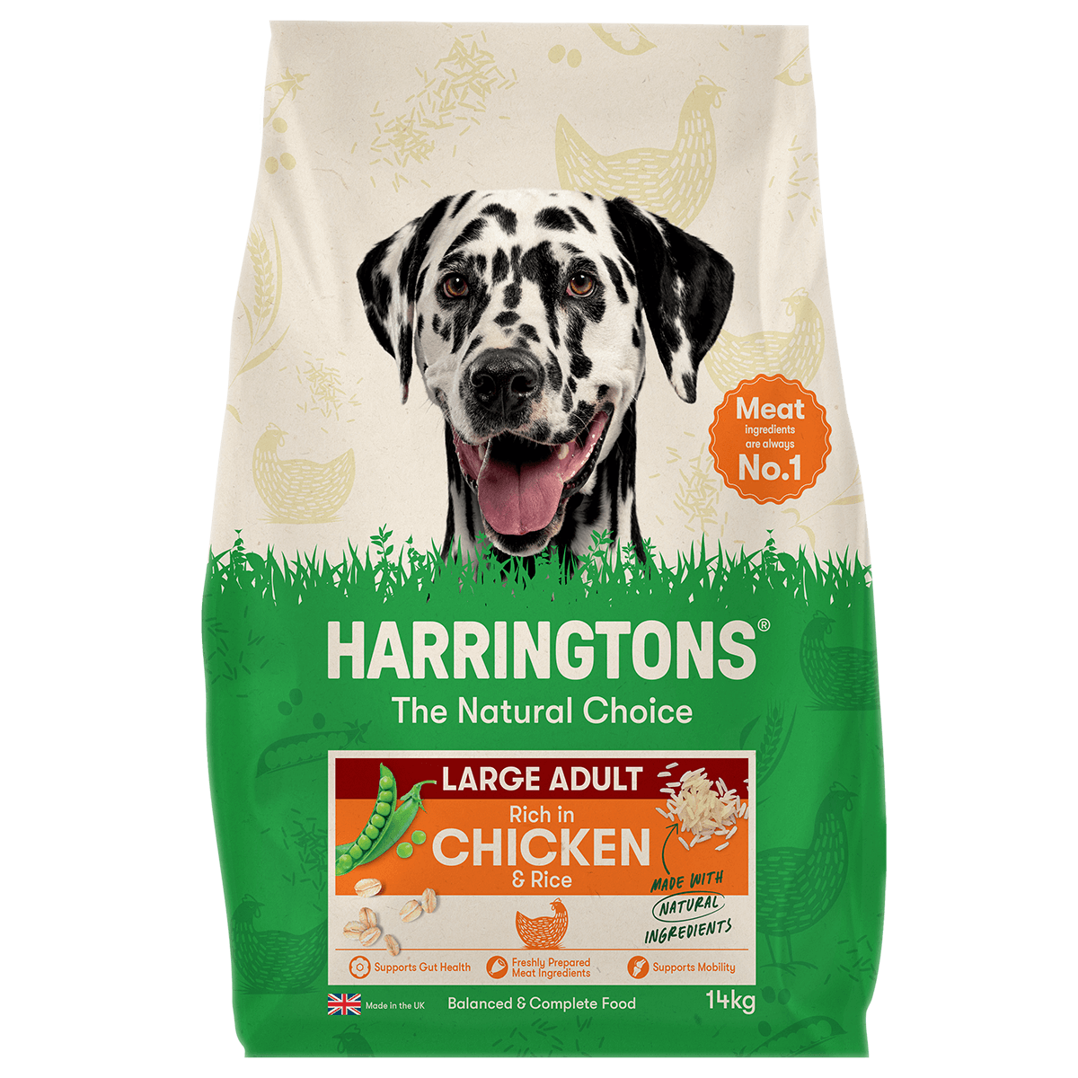 Harringtons Dry Dog Food - Nutritious and Delicious - All Natural ...