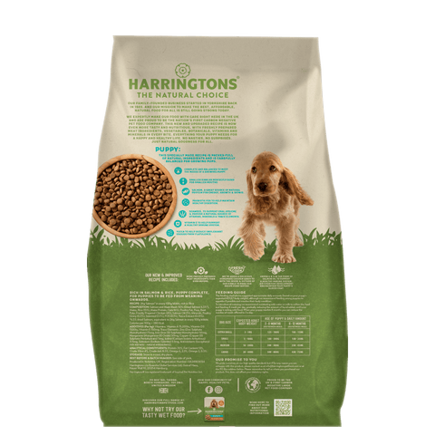 Harringtons Complete | Dry Puppy Food | Salmon & Rice | 10kg ...